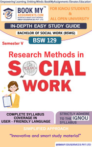 IGNOU BSW 129 Research Methods in Social Work Study Material (In Depth ...