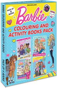 Barbie Colouring and Activity Books Pack (A Pack of 4 Books) - Barbie ...