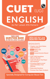 PW CUET (UG) English Chapterwise & Topicwise Question Bank (2023- 2024 ...