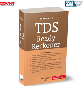 Taxmann's TDS Ready Reckoner – Delivering Detailed Analysis | Practical ...
