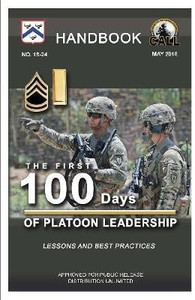 The First 100 Days of Platoon Leadership - Handbook (Lessons and Best ...