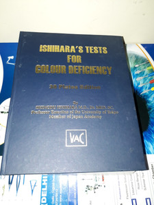 UNICORE Ishihara Colour Vision Test Book For Color Deficiency 38 Plates ...