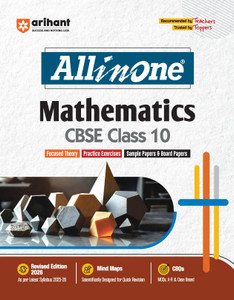 Arihant All in One Mathematics Class 10 for CBSE Exams 2025-26 ...