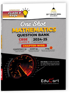 (OLD) Educart CBSE Class 9 MATHEMATICS One Shot Question Bank 2024-25 ...