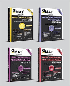 GMAT Official Guide 2023 - 2024 Bundle: Books + Online Question Bank ...