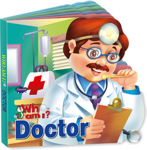 Doctor die cut board book for kids : Preschool Doctor board book ...