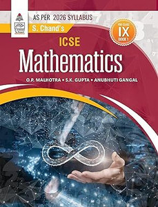 S Chand Icse Mathematics Class 9 Book 1: Buy S Chand Icse Mathematics ...