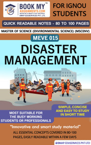 IGNOU MEVE 15 Disaster Management Quick Readable Notes | Important ...