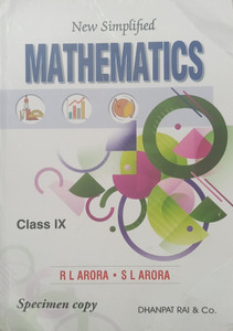 NEW SIMPLIFIED MATHEMATICS CLASS-IX: Buy NEW SIMPLIFIED MATHEMATICS ...