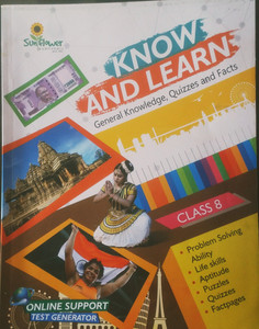 Know and Learn Class 8 General Knowledge: Buy Know and Learn Class 8 ...