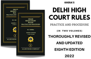 Delhi High Court Rules Practice and Procedure: Buy Delhi High Court ...