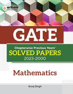 GATE Chapterwise Previous Years' Solved Papers (2023-2000) Mathematics ...