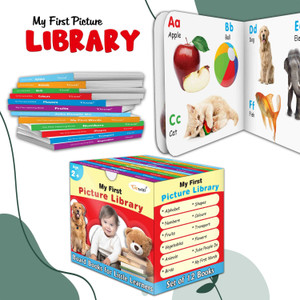 Toddlers learning library box set (Red Edition) : Learning board book ...