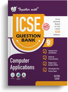 Together with ICSE Question Bank Class 9 Computer Application Exam 2025 ...