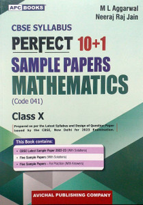APC Perfect 10+1 Sample Papers Mathematics for Class 10th CBSE Exam ...