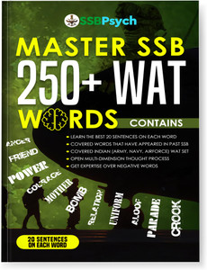 Master SSB 250+ WAT Words - SSB WAT Book: Buy Master SSB 250+ WAT Words ...