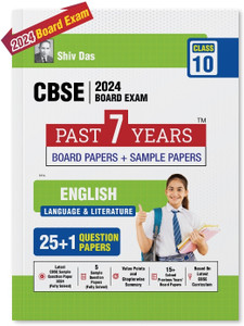 CBSE Class 10 English Language and Literature Past 7 Years Board Papers ...