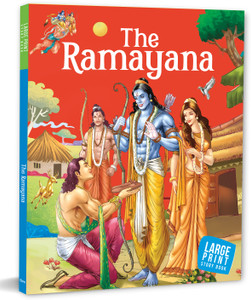 LARGE PRINT STORY BOOK THE RAMAYANA (PAPER BACK): Buy LARGE PRINT STORY ...