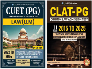 CLAT PG Law Book and CUET PG Law Entrance Exam Books - [Set of 2 Book ...