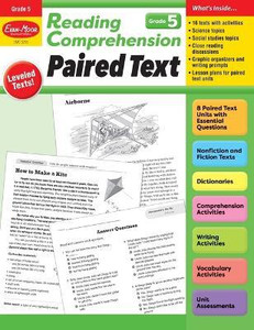 Reading Comprehension: Paired Text, Grade 5 Teacher Resource: Buy ...