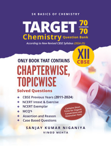 TARGET 70/70 CHEMISTRY CBSE 12TH QUESTION BANK: Buy TARGET 70/70 ...