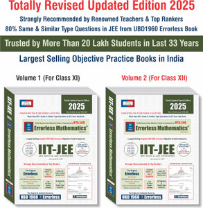 UBD1960 Errorless Mathematics for JEE Main and Advance 2025: Buy ...