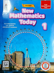New Mathematics Today Class 1 For 2025-2026 Examination: Buy New ...
