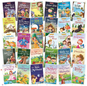 Set of 30 Classic Tales, Favourite & Bedtime Story Books: Buy Set of 30 ...