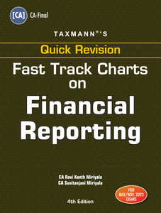 Taxmann's Fast Track Charts on Financial Reporting (Paper 1 | FR ...