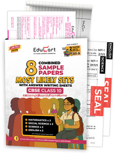 Educart CBSE Class 10 Combined Sample Papers - Science, Maths Standard ...