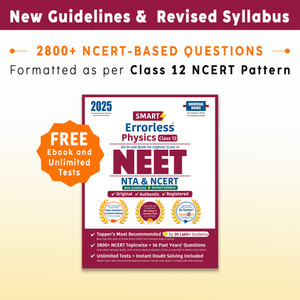 Smart Errorless Physics NEET Class 12 (2025) - NCERT Based | 2800 ...