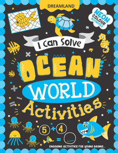 Ocean World Activities - I Can Solve Activity Book for Kids Age 4- 8 ...