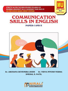 COMMUNICATION SKILLS IN ENGLISH - For First Year (FY) BA English ...