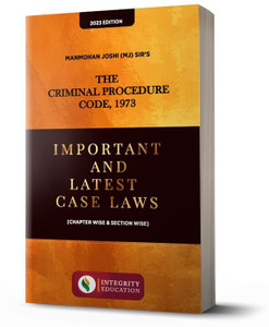 Manmohan Joshi (MJ Sir) Book - CrPC 1973 Important and Latest Case Laws ...