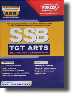 SSB TGT ARTS GUIDE (2024) AS PER NEW SYLLABUS TBW PUBLICATION: Buy SSB ...