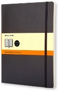 Moleskine Soft Extra Large Ruled Notebook Black: Buy Moleskine Soft ...