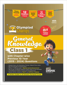 Olympiad Champs General Knowledge Class 1 with Chapter-wise Previous 10 ...