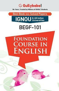 FEG-01/BEGF-101 Foundation Course in English-I: Buy FEG-01/BEGF-101 ...