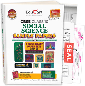 Educart CBSE Social Science Class 10 Sample Papers 2024-25 (With ...