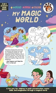 My Magic World | 3-in-1 Jumbo Size Activity Book with Fairies, Mermaids ...