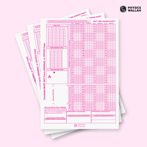 Pw Neet Omr Sheets 2025 Pack of 100 - Practice with Test Series, Omr S ...