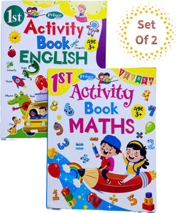 1st Prince Activity Book Maths And 1st Activity Book English and ...