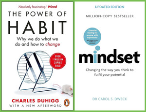 THE POWER OF HABIT + MINDSET - SPECIAL COMBO OF SELF HELP BOOKS (SET OF ...
