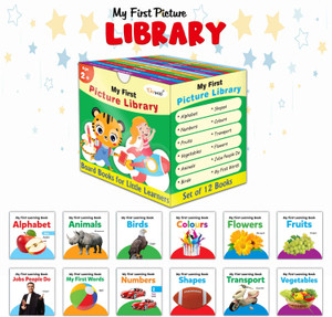 My First Picture Library Box Of 12 (Pre-School Books) | Gift Set For ...