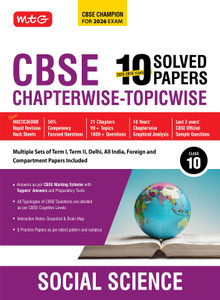 MTG CBSE 10 Years (2025-2016) Chapterwise Topicwise Solved Papers Class ...