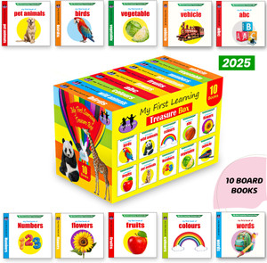 My First Learning Treasure box : Boxset of 10 books for kids ( Kids ...