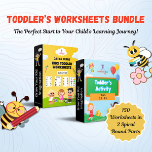 Ambition Kids Toddler Learning Set for Ages 2.5 – 3.5 Years | Combo of ...