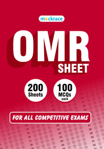 OMR Sheet for all competitive exams - 200 sheets, 100 MCQs each: Buy ...