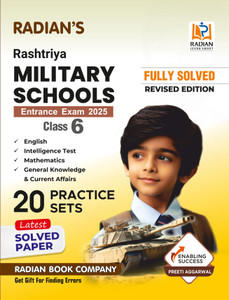 Rashtriya Military School (RMS-CET) Class 6 Practice Set Preparation ...