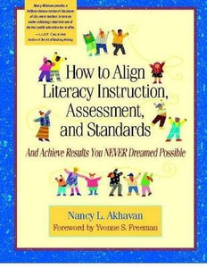 How to Align Literacy Instruction, Assessment, and Standards: Buy How ...
